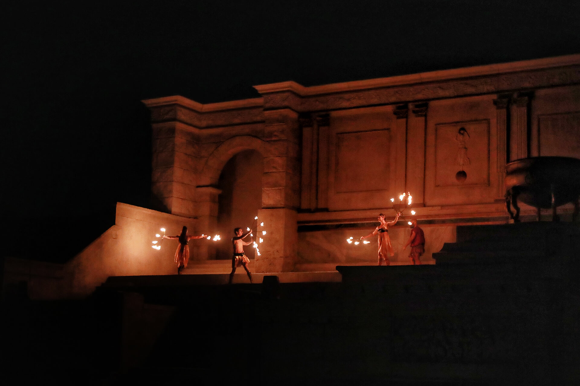 Roma on Fire Live Show