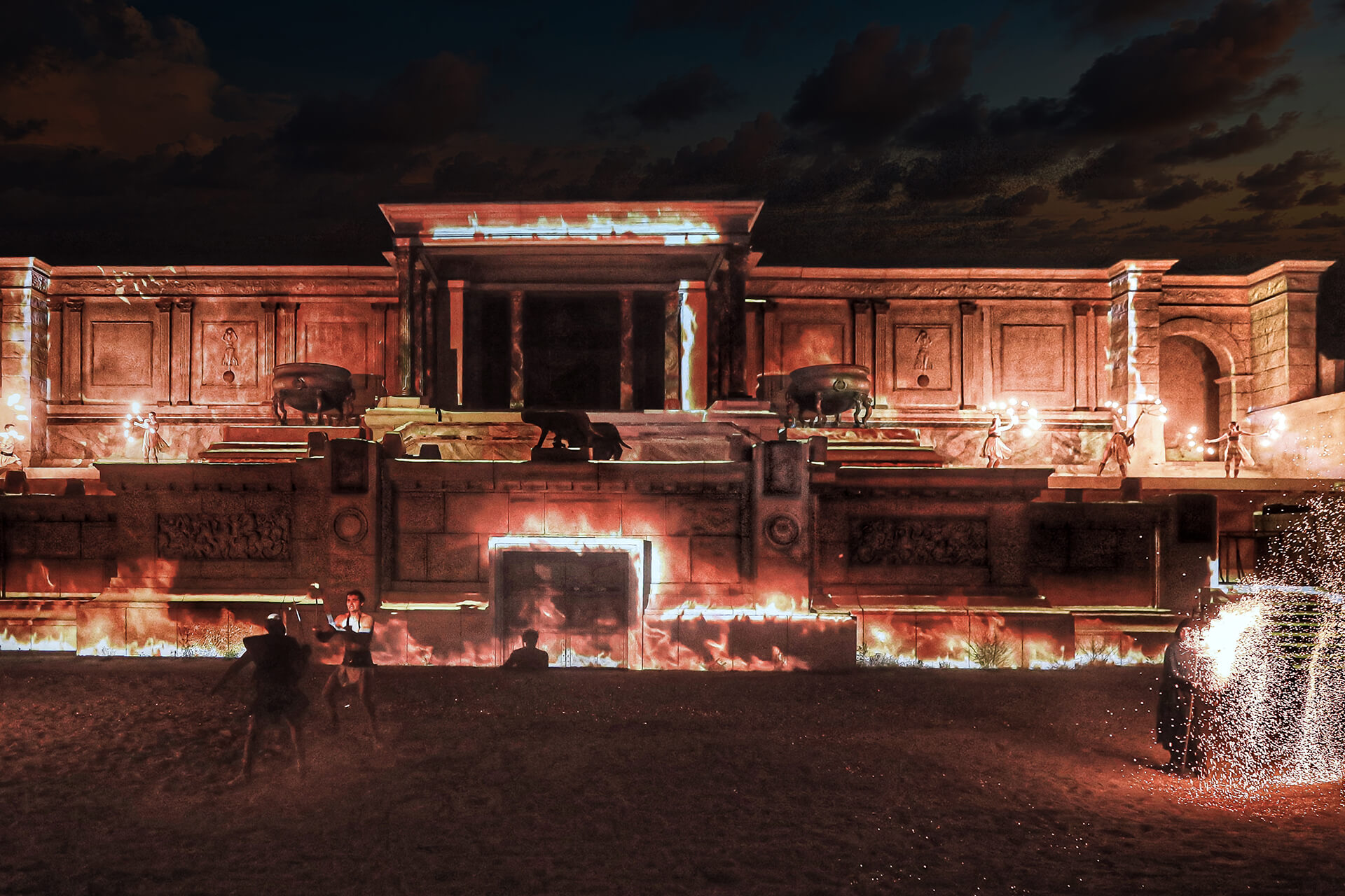 Roma on Fire Live Show
